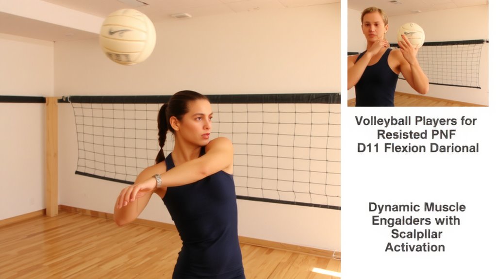 PNF Diagonal Patterns for Upper Extremity Integration in Volleyball ...